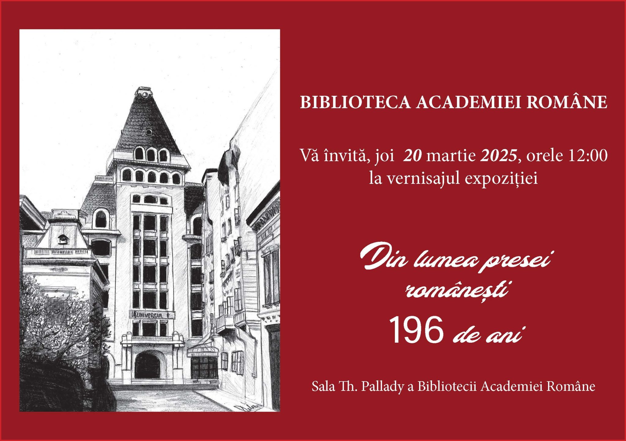 Presa de ieri, sub ochii cititorilor de azi. Expoziție captivantă la ...