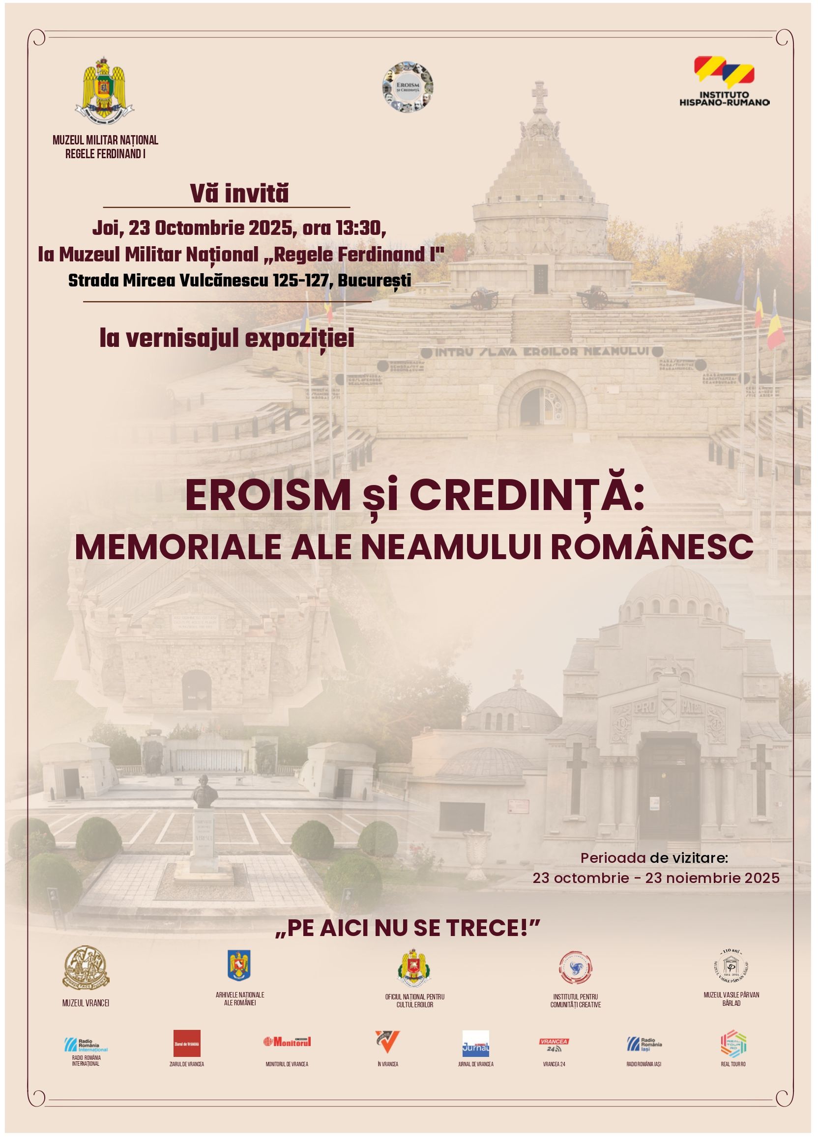 De Ziua Armatei Române - Vernisajul expoziției „Eroism și Credință ...