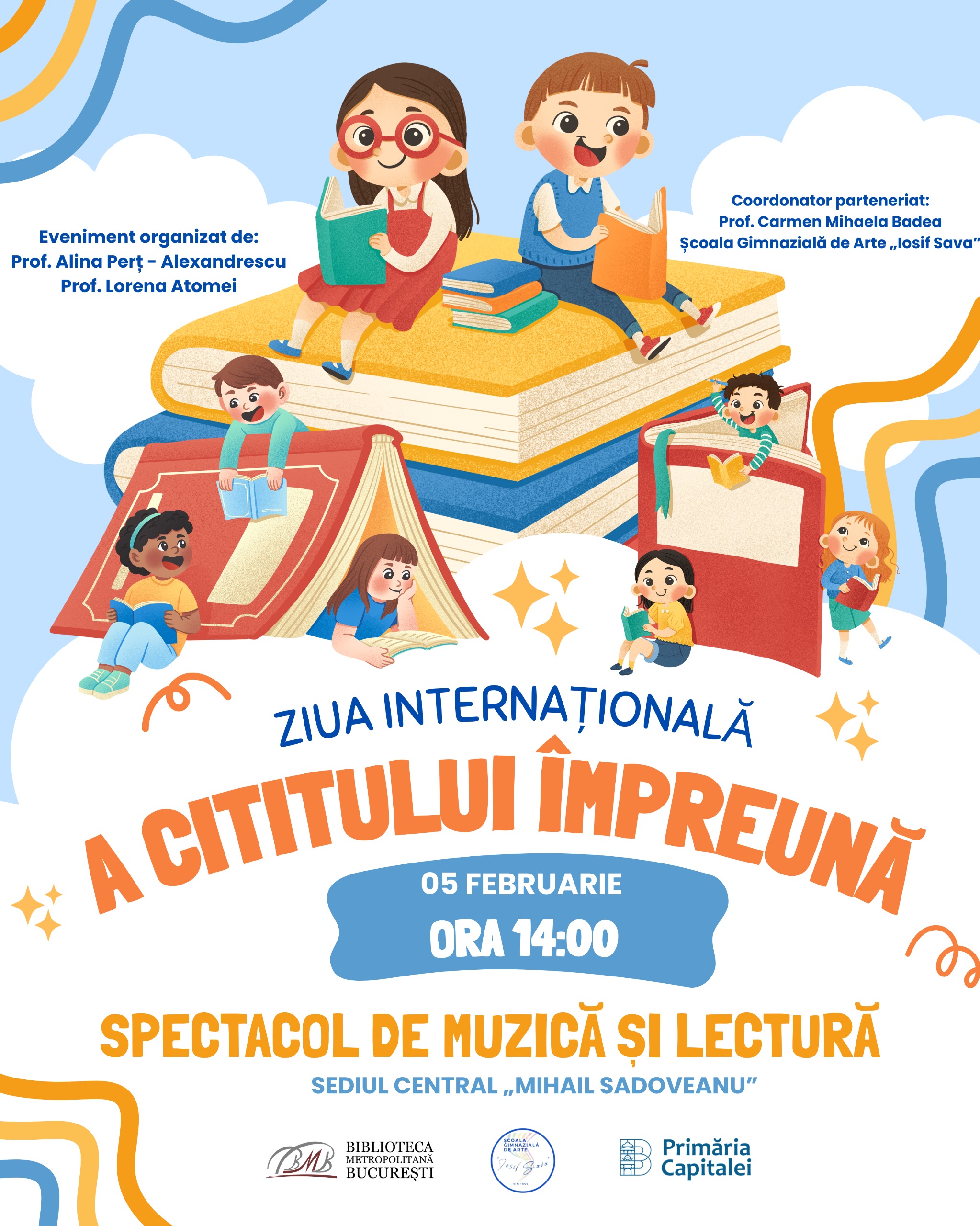 Ziua Internațională a Cititului Împreună - Asiiromani.eu